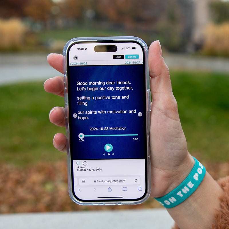 Focus on the Positive Bracelet